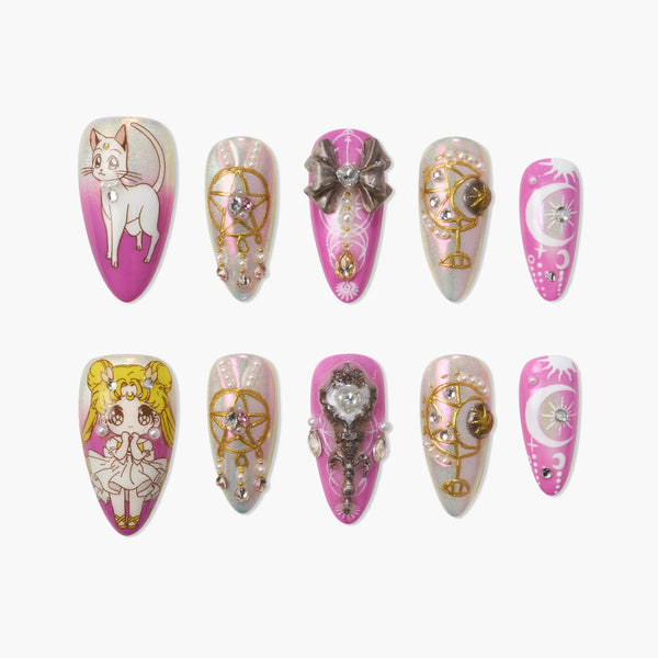 Sailor Moon Series 3 | Press-On Nails · Handmade | Emily’s Nail